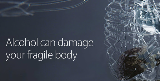 Glassbody Campaign | Alcohol Think Again